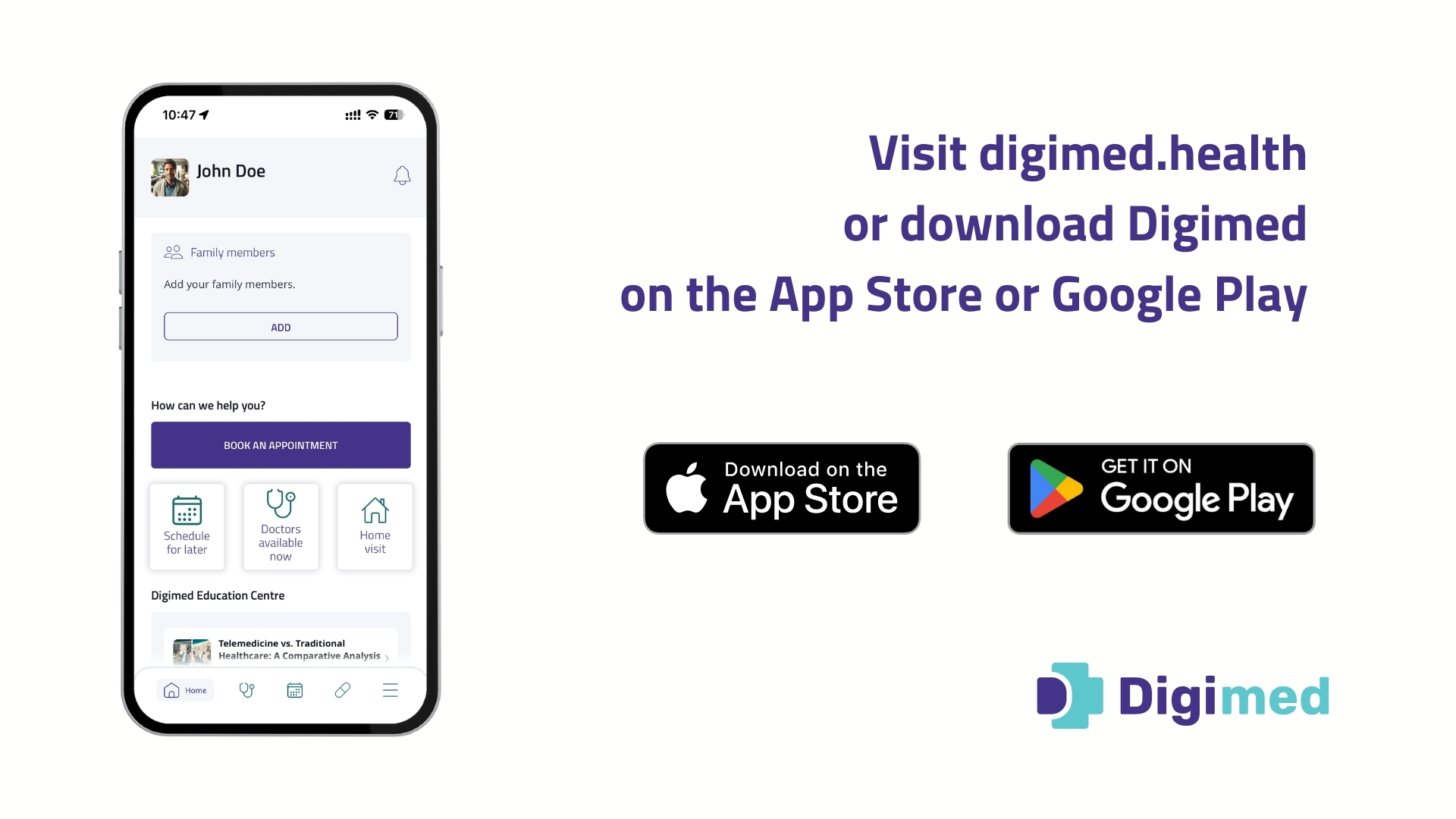 Digimed User Guide: How to complete your User Profile and Health Profile - Digimed